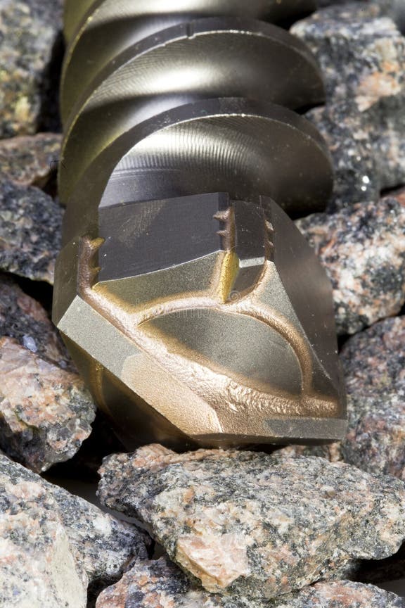 Grote de diameterbouw boor stock afbeelding. Image of sterkte - 11376325