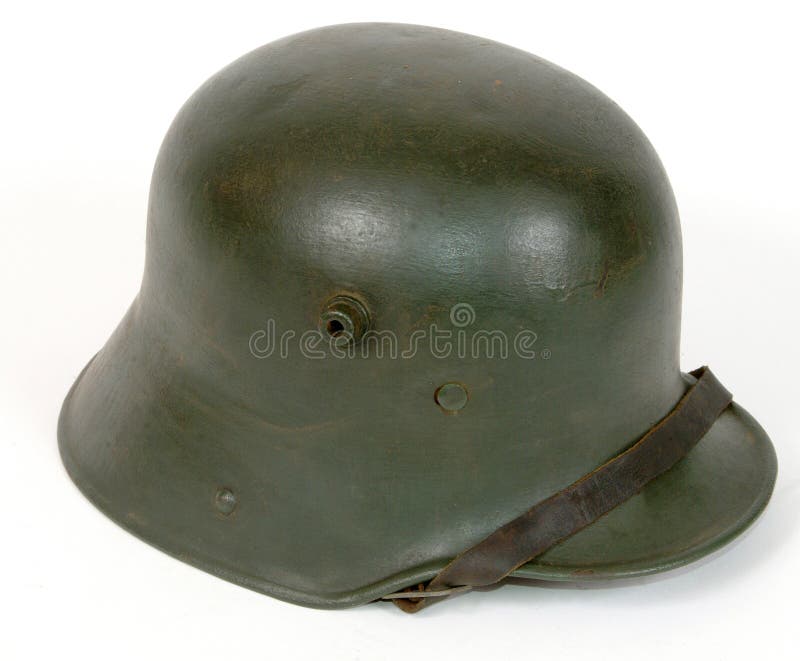 Grote Duitse Het Gevechtshelm Van De Oorlog. Stock Foto - Image of ...
