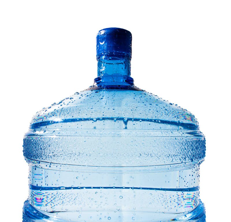 Grote waterfles stock foto. Afbeelding bestaande uit leeg - 66788544