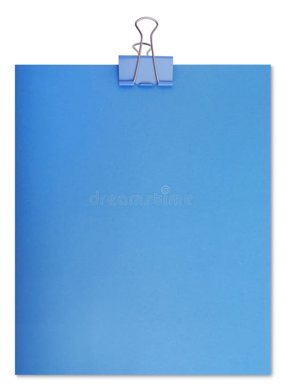 Grote paperclip stock foto. Image of vastmaken, sticker - 7900856