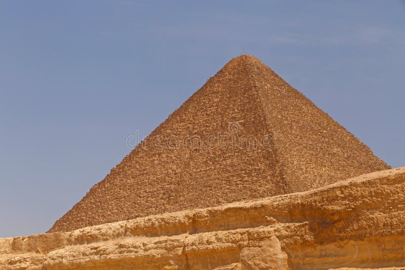 Grote Piramide van Cheops stock afbeelding. Image of khufu - 93775249