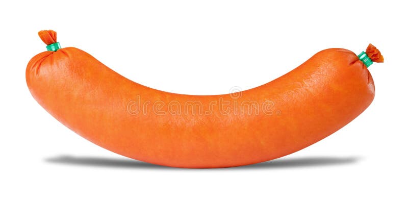 De Worst Van Het Vlees Op Brood Stock Afbeelding - Image of besnoeiing ...