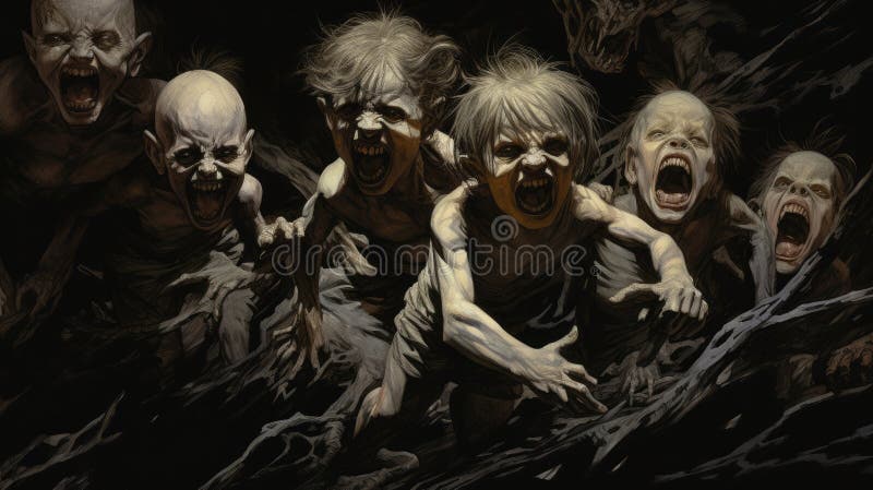 Grotesque Monsters: a Digital Illustration Inspired by Rob Hefferan and ...