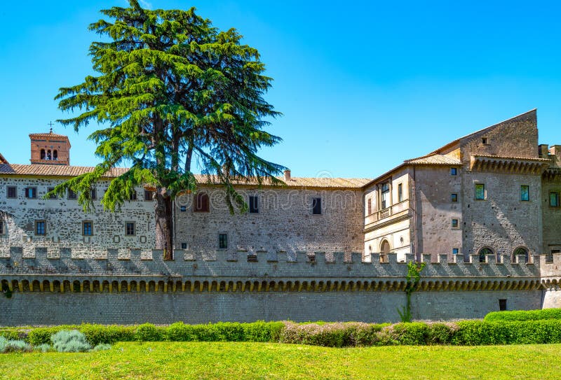 Grottaferrata, the Greek Abbey Stock Image - Image of architecture ...