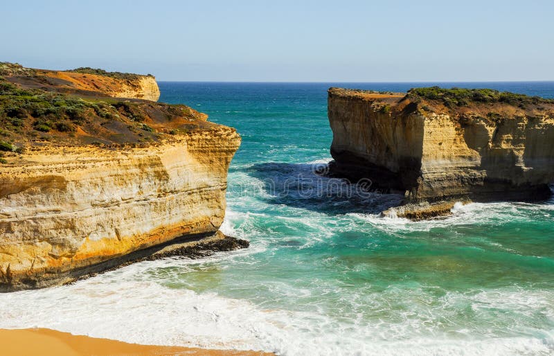 Grotto. stock image. Image of ocean, coast, famous, park - 69375063