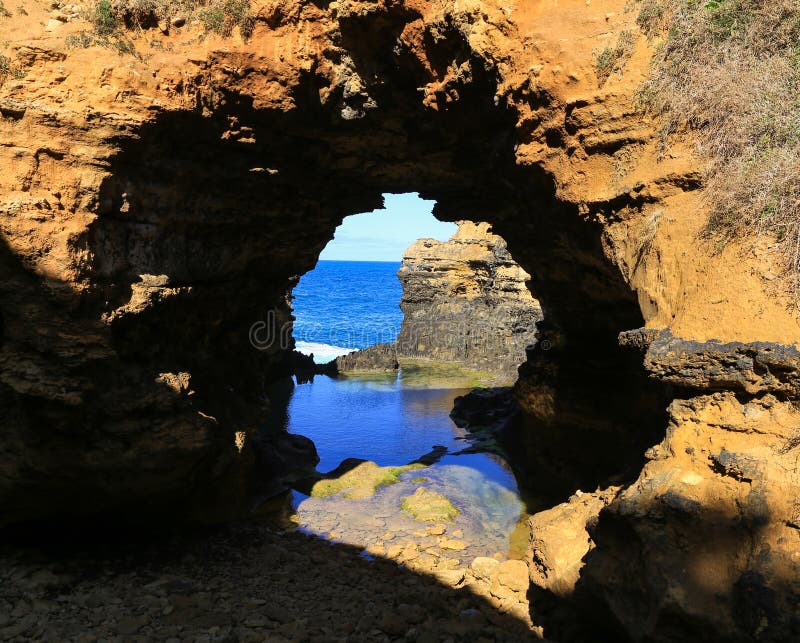 The grotto in australia stock photo. Image of nature - 62956236