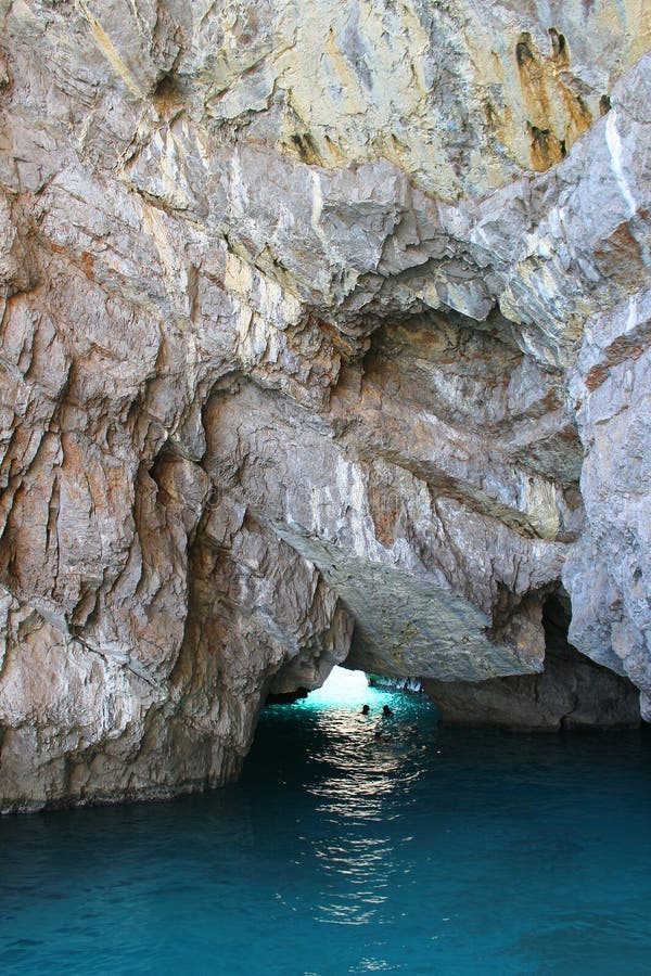 Grotto in Capri stock image. Image of capri, carved, nature - 56706525
