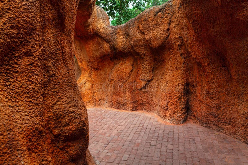 Grotto cavern stock image. Image of explorer, activity - 268418841