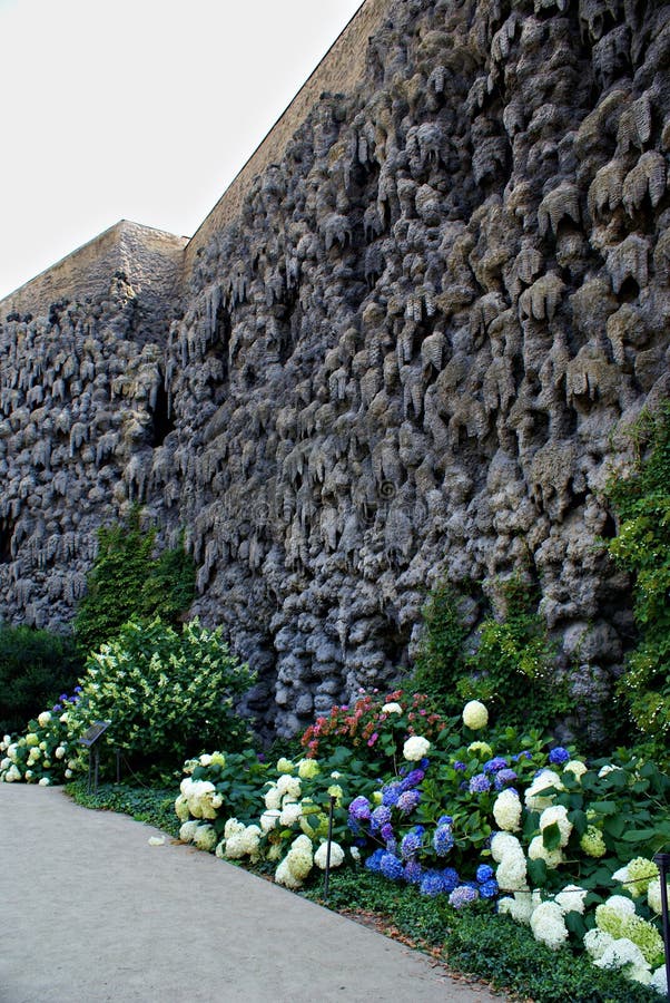 The Grotto Located in Wallenstein Garden in Prague Stock Photo - Image ...