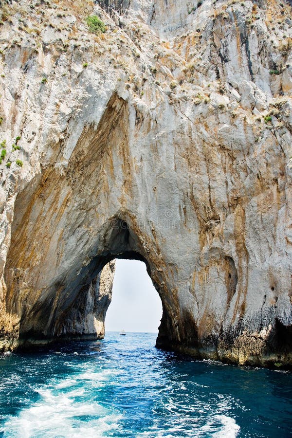 The Red Grotto Capri Italy