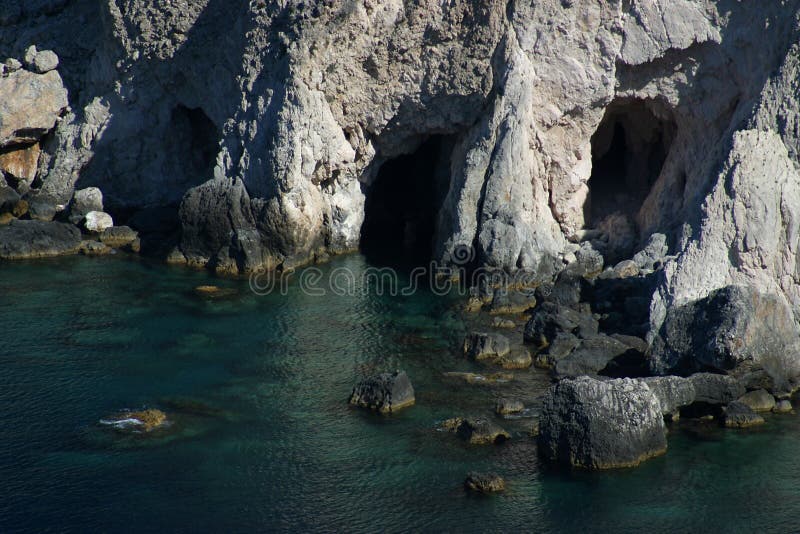 Grottor fotografering för bildbyråer. Bild av geologiskt - 10667801
