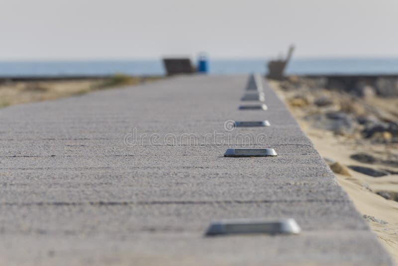Ground beacons. stock photo. Image of energy, furniture - 66799824
