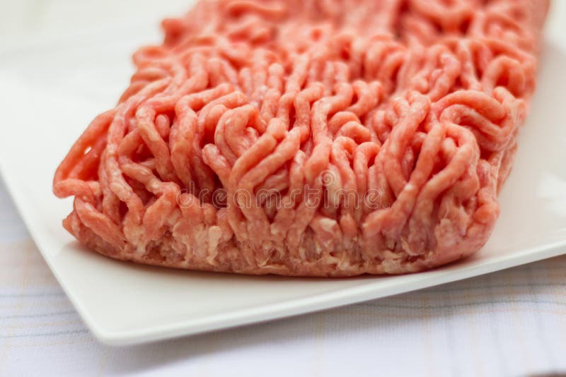 Ground beef stock image. Image of cook, bolognese, closeup - 28117043