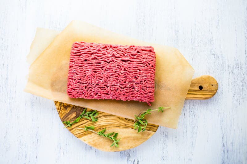 Ground beef stock photo. Image of making, ground, beef - 52258480