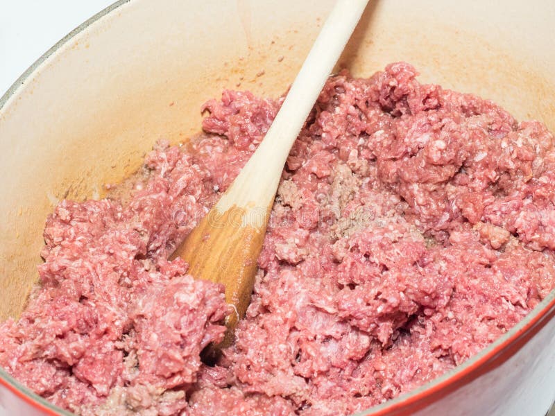 Ground bison meat stock image. Image of buffalo, texture - 38775881