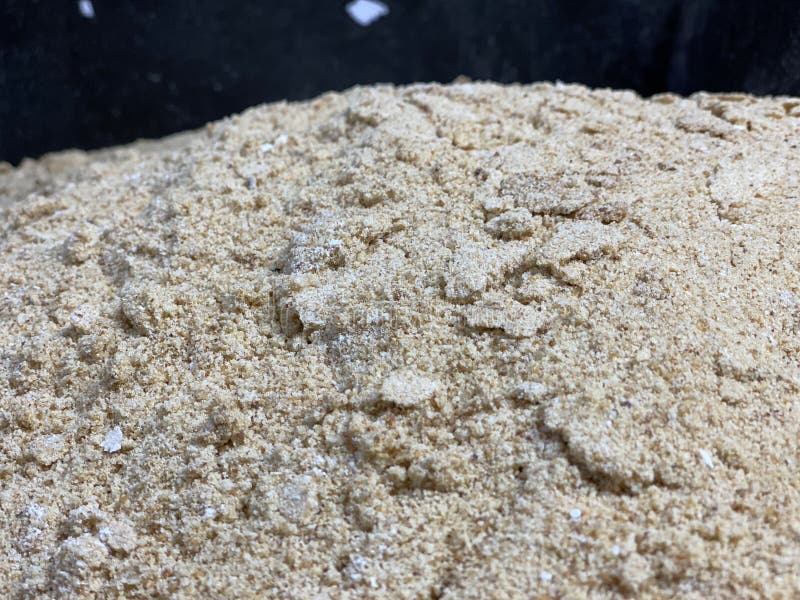 Ground Bread Crumbs Powder Close-up Stock Photo - Image of cuisine ...