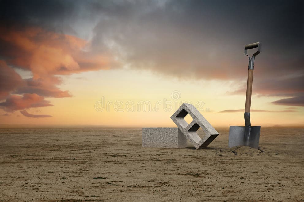 Ground breaking stock photo. Image of building, construction - 26139592