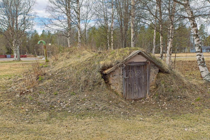 Ground cellar. stock image. Image of warehouse, cellar - 346590811