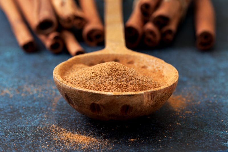 Ground cinnamon stock photo. Image of pile, detail, closeup - 90138290