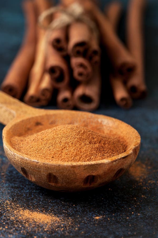 Ground cinnamon stock photo. Image of close, background - 90138334