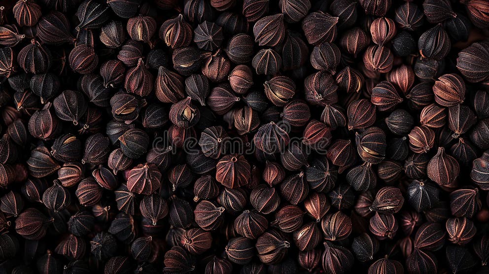 Ground Cloves Captured from a Top Down Perspective, Creating a ...