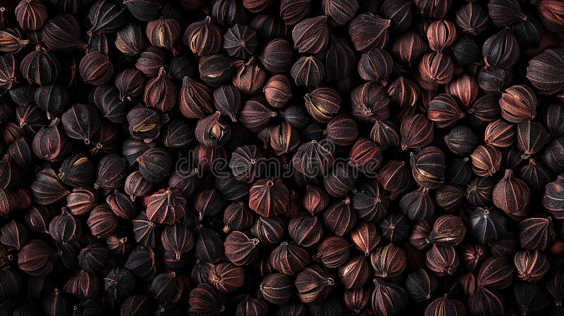 Ground Cloves Captured from a Top Down Perspective, Creating a ...