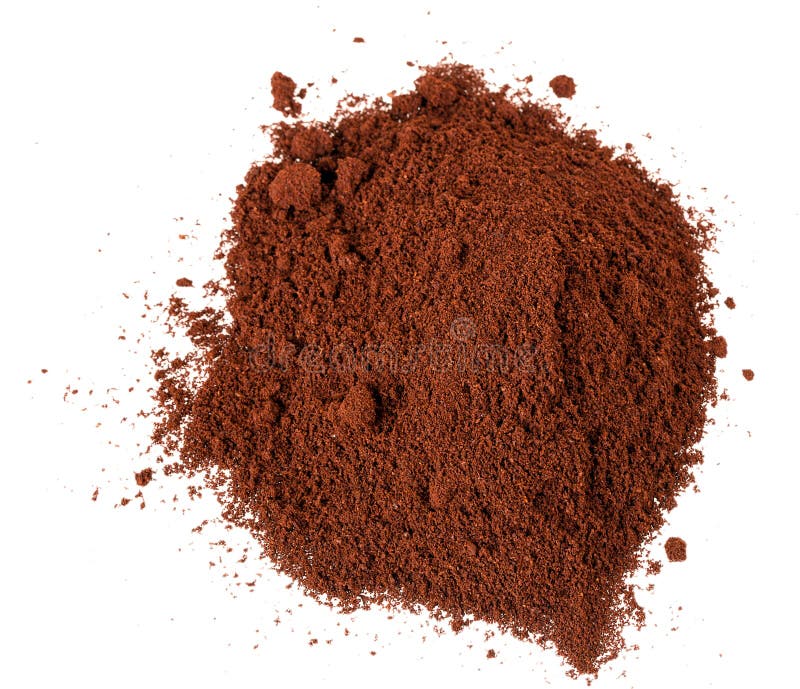 Coffee powder stock image. Image of close, closeup, cafe - 8454117