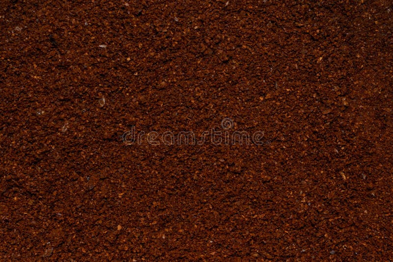 Ground Coffee, Texture or Background Stock Image - Image of grain ...