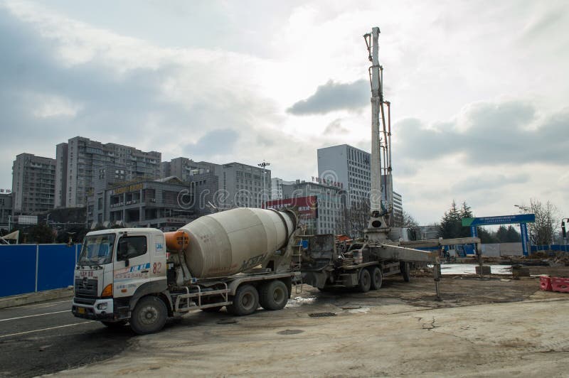 Ground construction site editorial image. Image of construction - 65554660