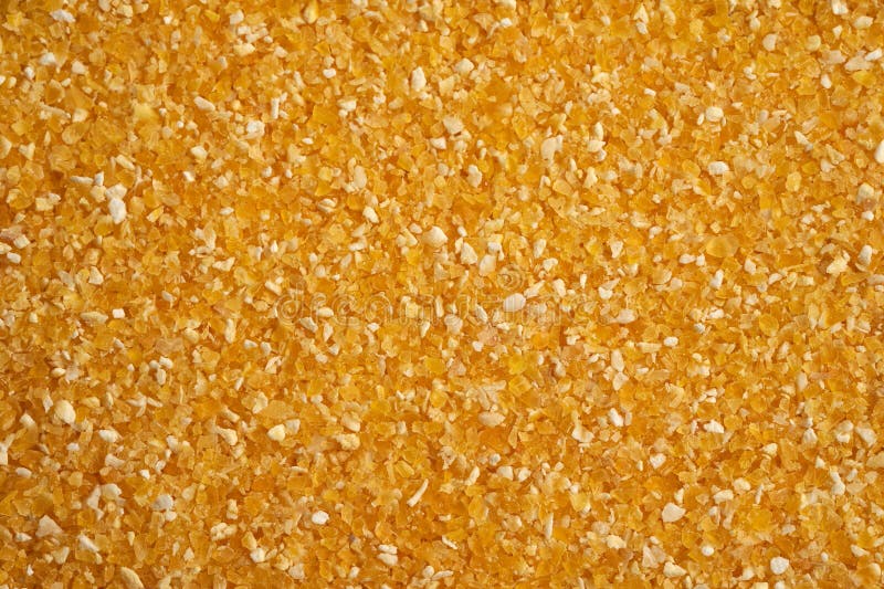 Ground Corn in Closeup, Corn Flour Stock Image - Image of italian, crop ...