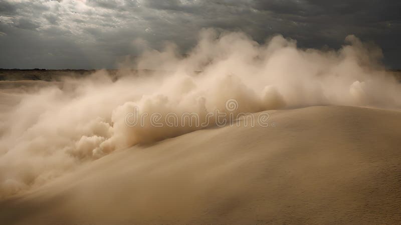 Ground Covered Layer Fine Dust, Each Step Causes Stock Footage - Video ...