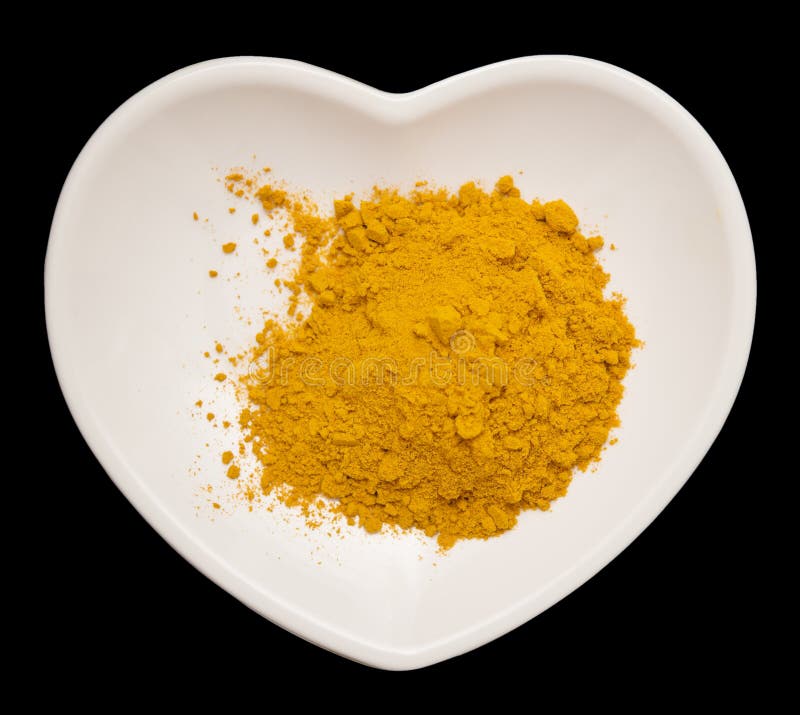 Dry Ground Curcuma Turmeric Indian Seasoning for Medicine on Wood Stock ...
