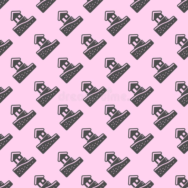 Ground Cut and House Foundation Solid Seamless Pattern, Construction ...