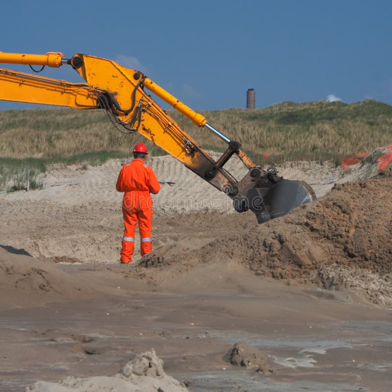Ground engineer stock image. Image of ground, excavator - 946983