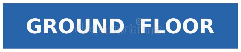 Ground Floor Sign, Car Park Building Vector Illustration Stock Vector ...