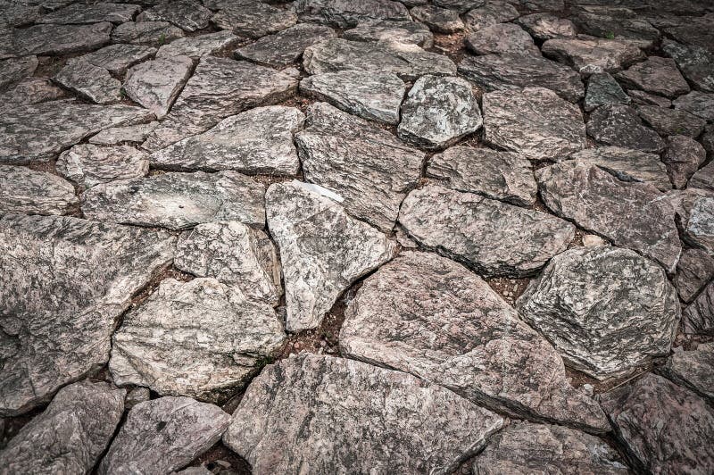 Ground Floor with Stone Pattern Stock Image - Image of architecture ...