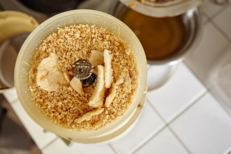 Ground garlic stock photo. Image of equipment, cook, electronic - 53511064