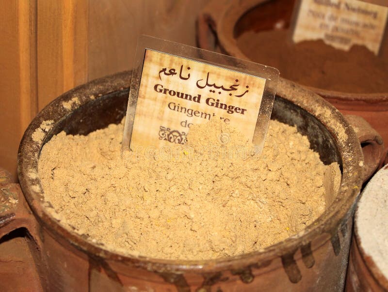 Ground Ginger stock photo. Image of medicine, ground - 279696712