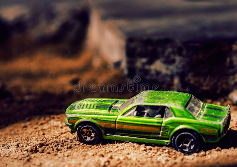 Toy car macro photography stock image. Image of tiny - 111720441