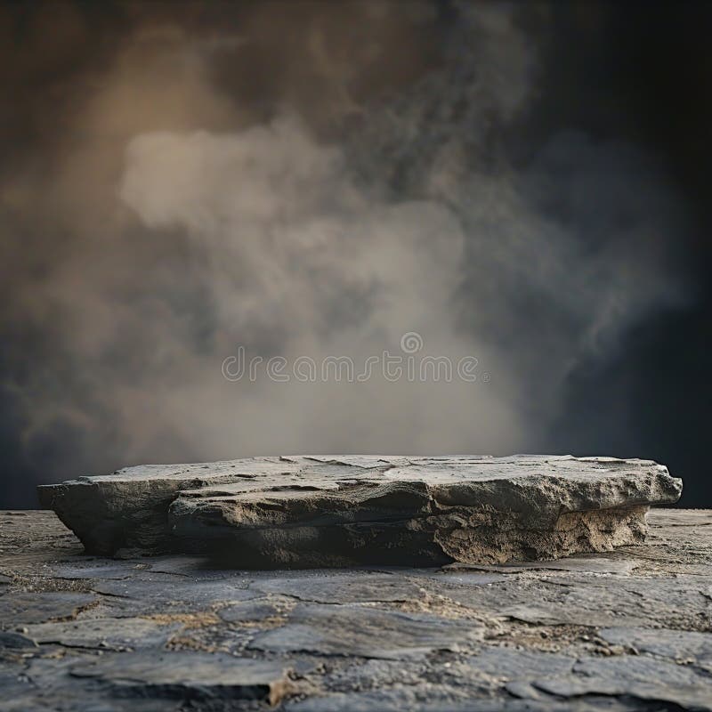 Ground Level Angle View of Dramatic, Abstract Background Featuring a ...