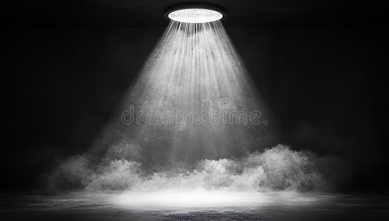 A Ground Level Studio Photography Setup with Minimalist Light Play ...