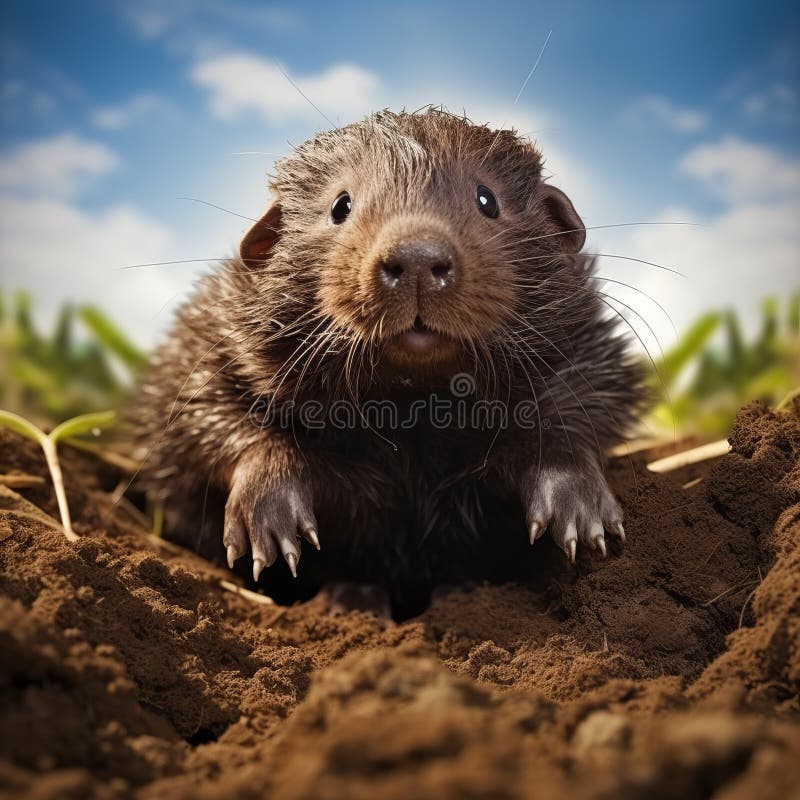 Beaver in Field: a Stunning Artistic Close-up Shot Inspired by John ...
