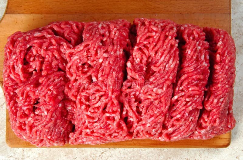 Ground Meat stock image. Image of butcher, market, chop - 7794997