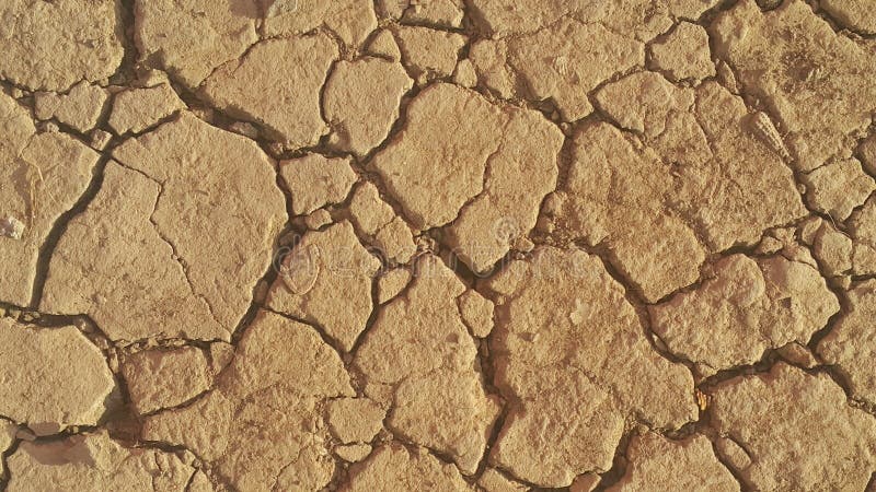 Ground Orange Cracked Surfac Stock Image - Image of global, earth: 92332203