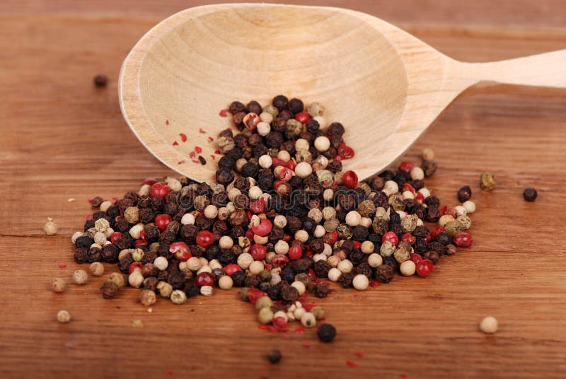 Ground peppers stock photo. Image of peppercorns, condiments - 22958230