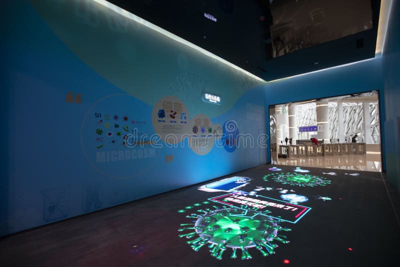 Ground Projection of Science and Technology Museum Editorial Stock ...