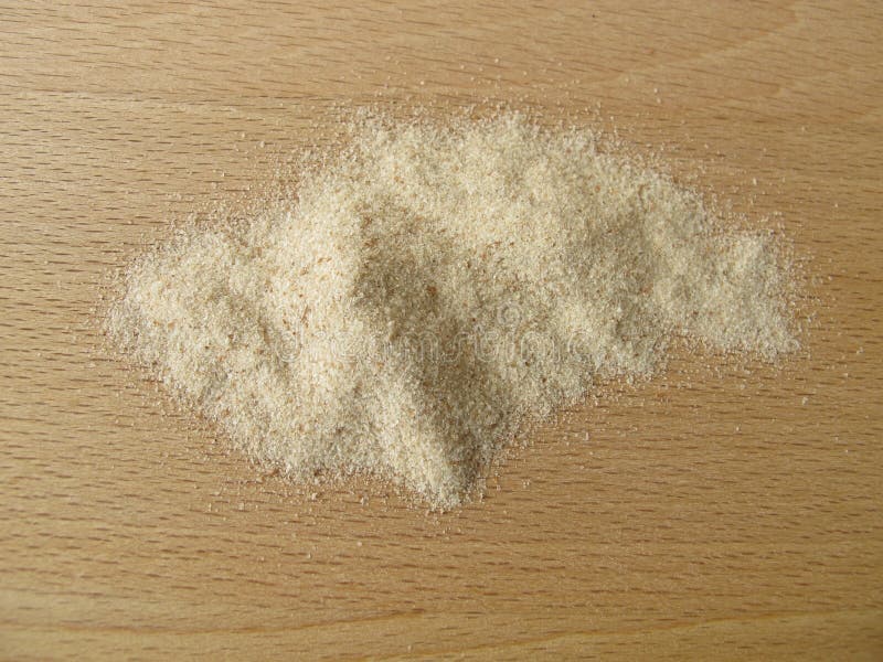 Ground psyllium seed husks stock image. Image of milled - 50047869