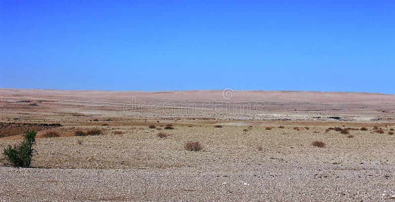 Ground Road through the Desert Stock Image - Image of drive, cloudy ...