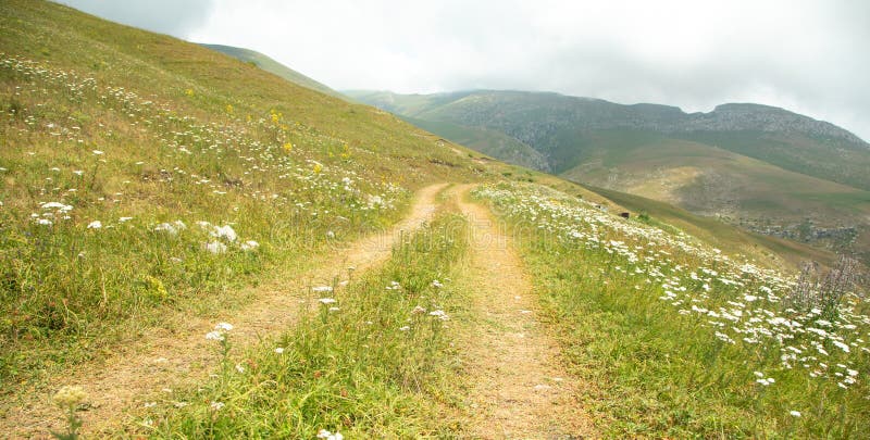 Ground Road in Nature. Armenia Stock Photo - Image of farmland, soil ...