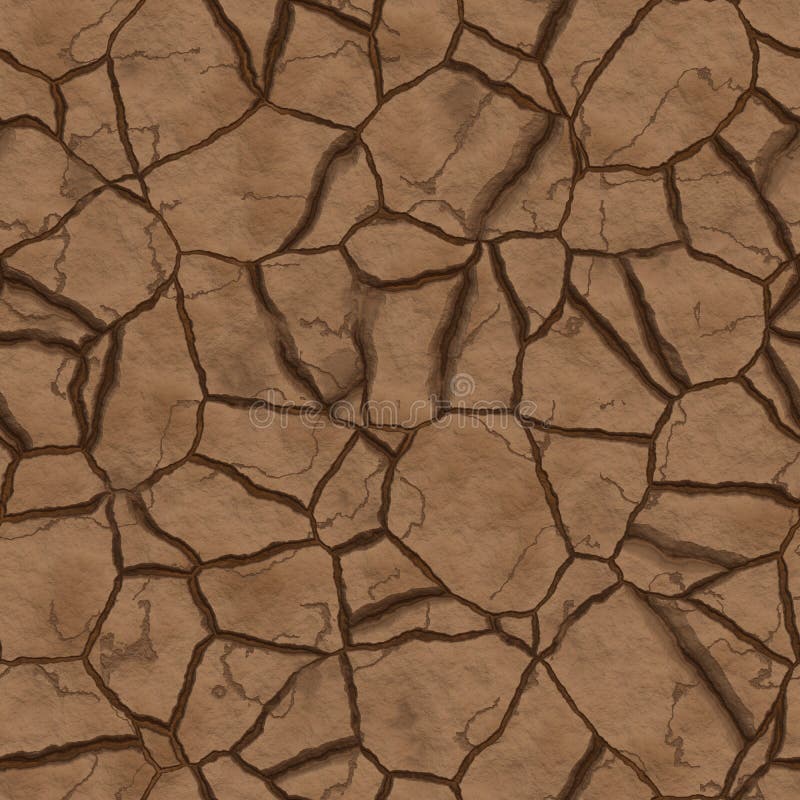 Ground Seamless Generated Texture Stock Illustration - Illustration of ...